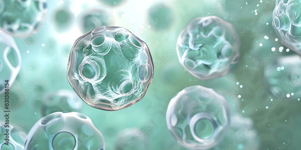 D Visualization of Genetically Modified Cells Producing Chimeric ...