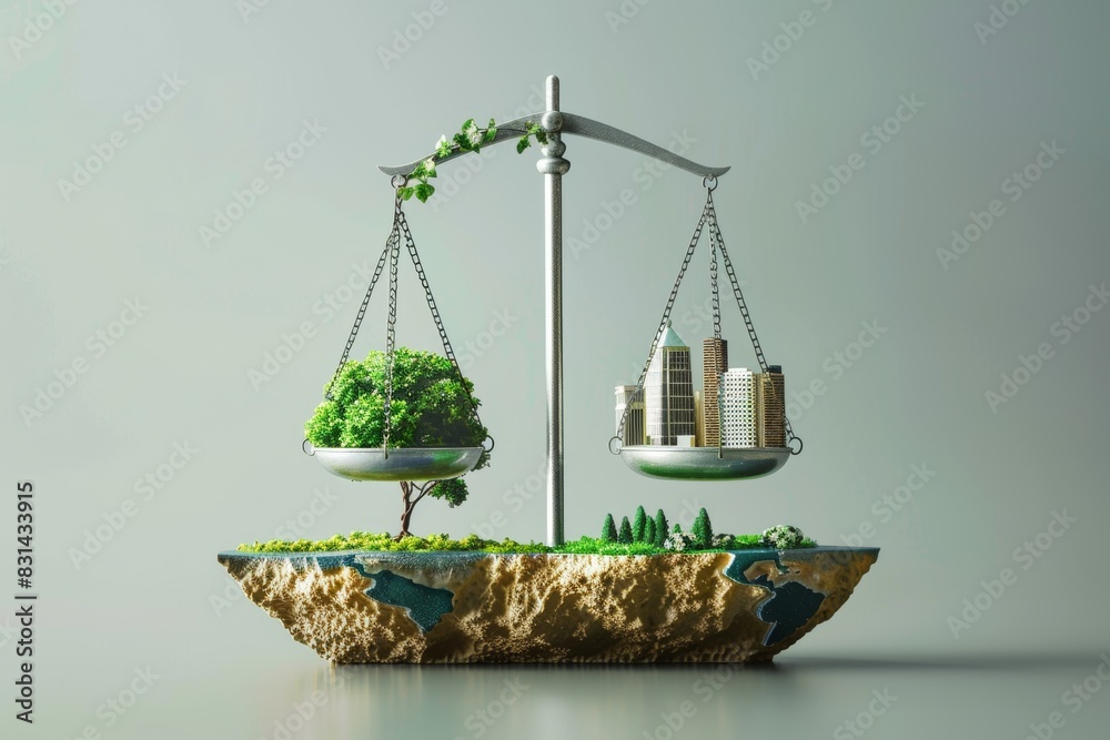 Sustainable Development Concept: Balancing Nature and Urbanization for ...