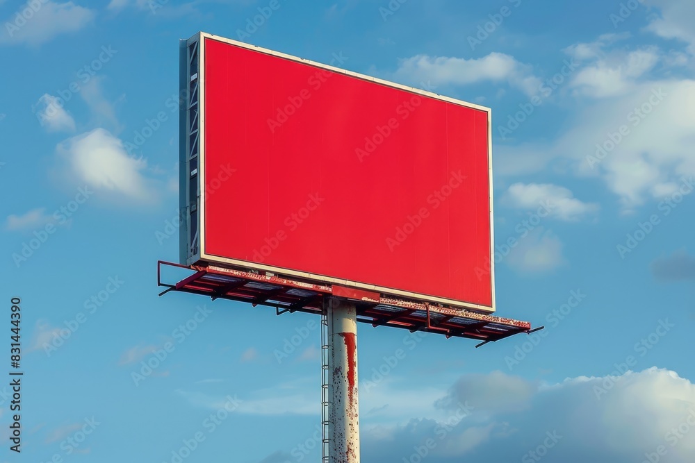 Football Sign. Large Scoreboard in Stadium Background with Blank Board ...