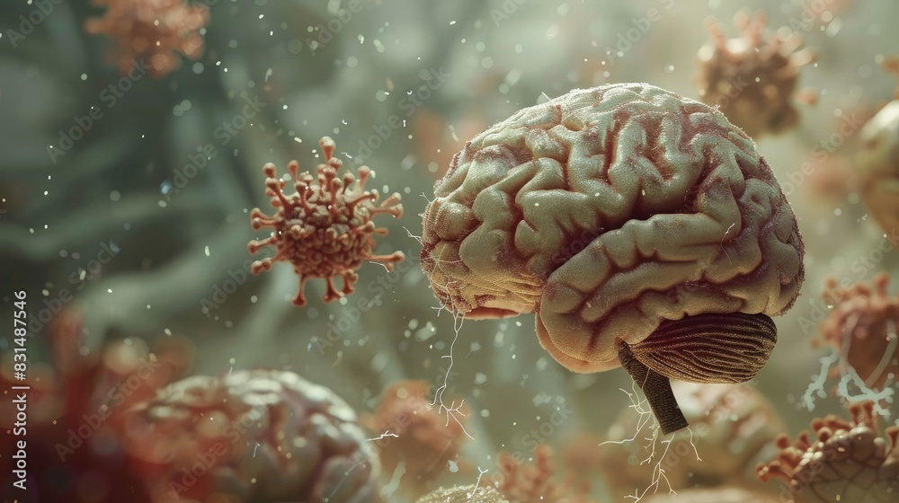 Animated video showing the progression of Alzheimer's disease in the ...