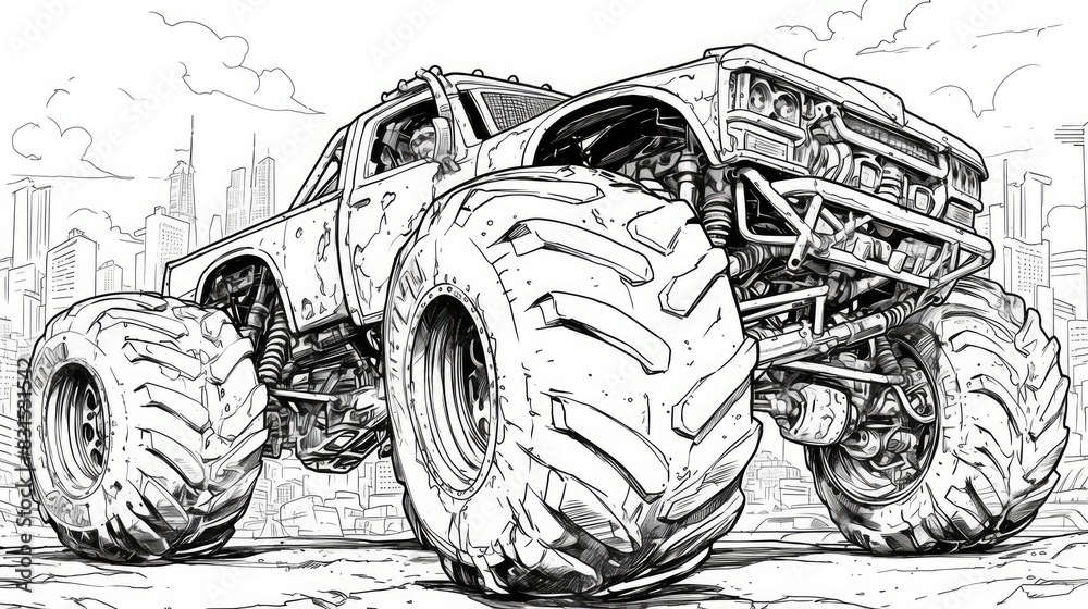 Let kids unleash their creativity with this educational monster truck ...