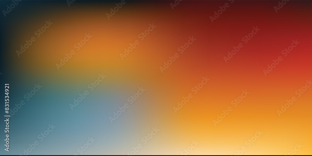 Different color gradient background with a full range of colors ...