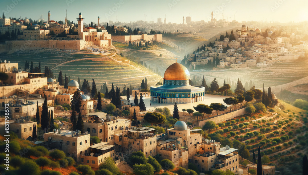 a high-quality image of Palestine capturing its beautiful landscapes ...