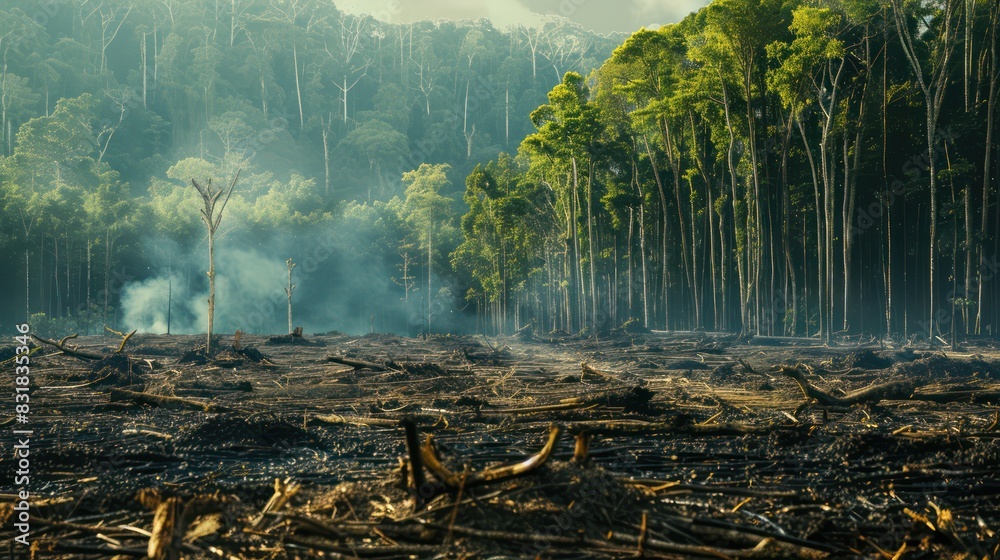 Deforestation and Loss of Biodiversity: Illustrate the effects of ...