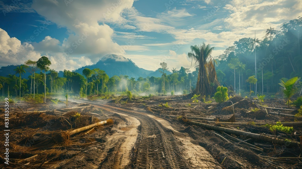 Foto de Deforestation and Loss of Biodiversity: Illustrate the effects ...