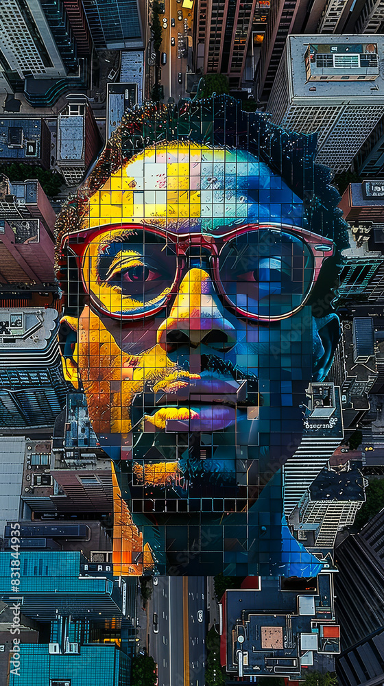 Power to the People Street Art Mural in Downtown Detroit Featuring ...