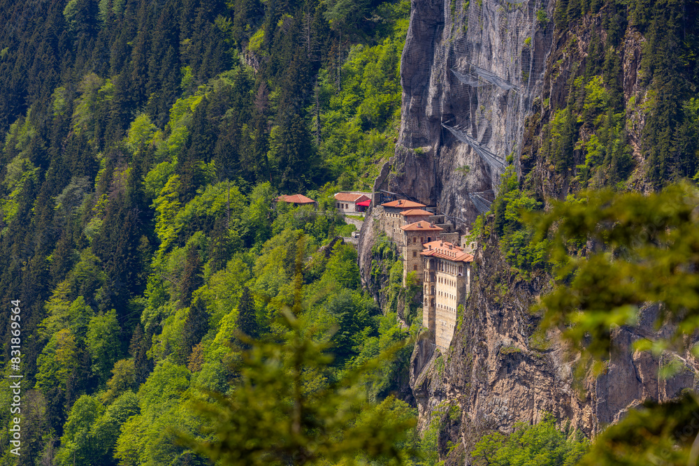 Sumela Monastery (Turkish: Sümela Manastırı) is a Greek Orthodox ...