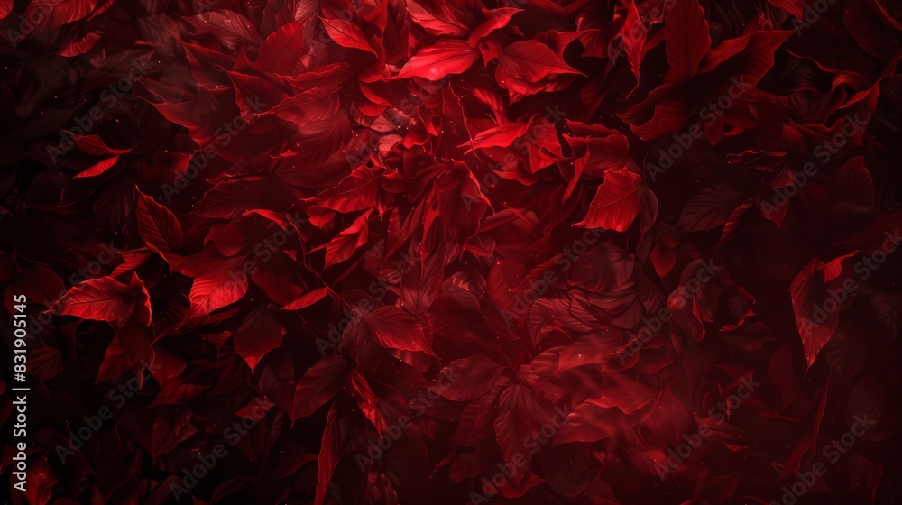 Crimson Voyager through the Thorns of the Wild Briar Background, ai ...