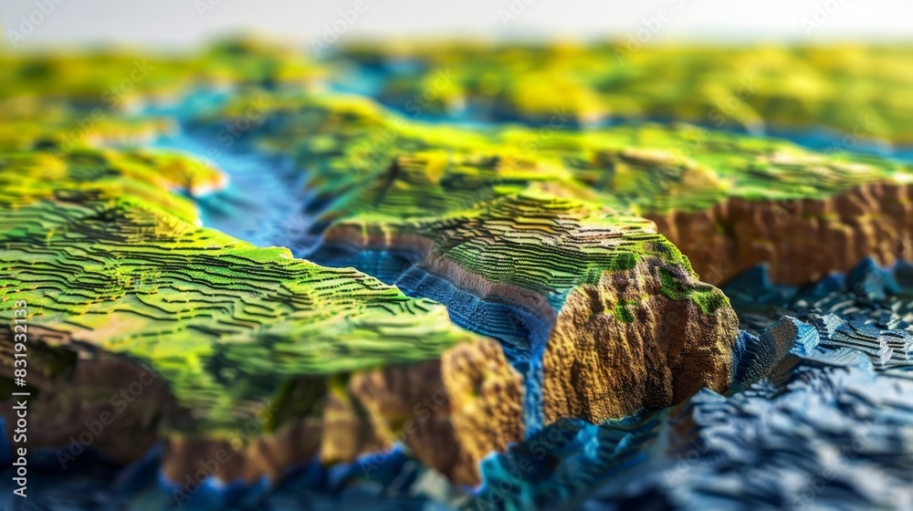 Utilizing the data layers the geologists can accurately predict the ...