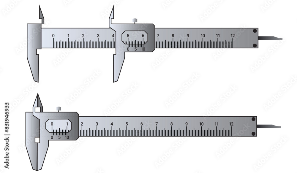 Vernier Calipers. Caliper Measuring tool designed for high precision ...