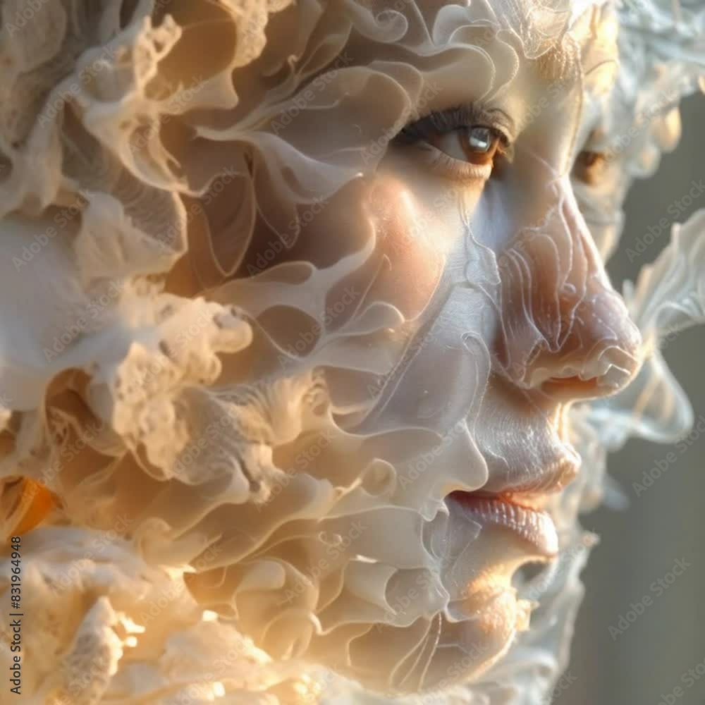 The Birth of a Vision depicts the emergence of a creative idea or ...