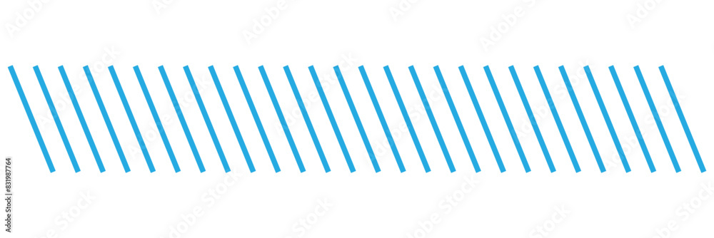Slash line. Border with diagonal lines. Angle of tilt stripes. Black ...