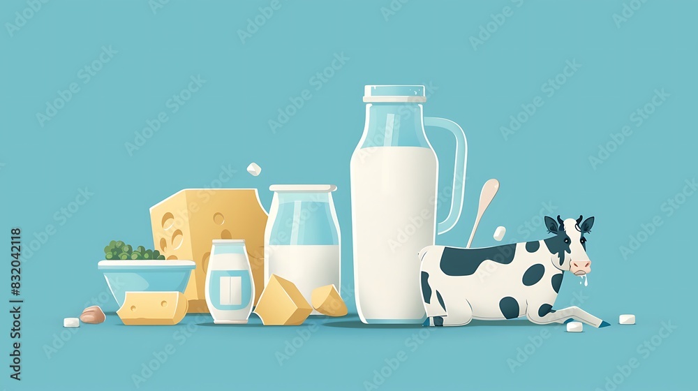 Design an engaging infographic highlighting the health benefits of milk ...
