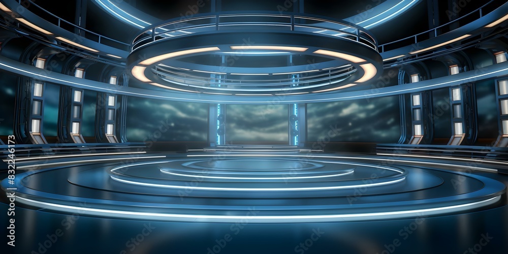 Perfect virtual tracking system for industrial TV show backdrops with ...