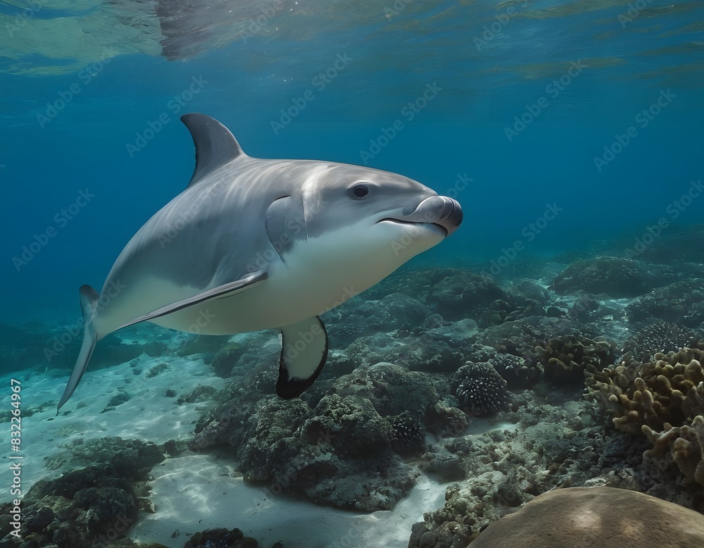 Vaquita (Phocoena sinus) is the World's Rarest Marine Mammal , a ...