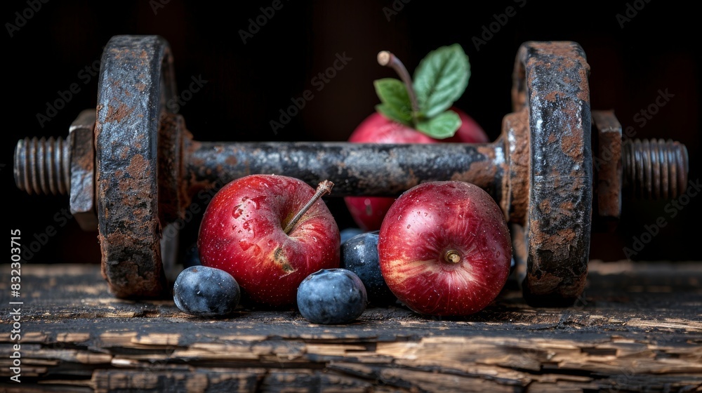 Promoting wellness incorporating fruits, vegetables, and exercise for a ...