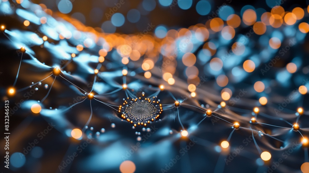 A visualization of a carbon-based quantum dot, used in quantum ...