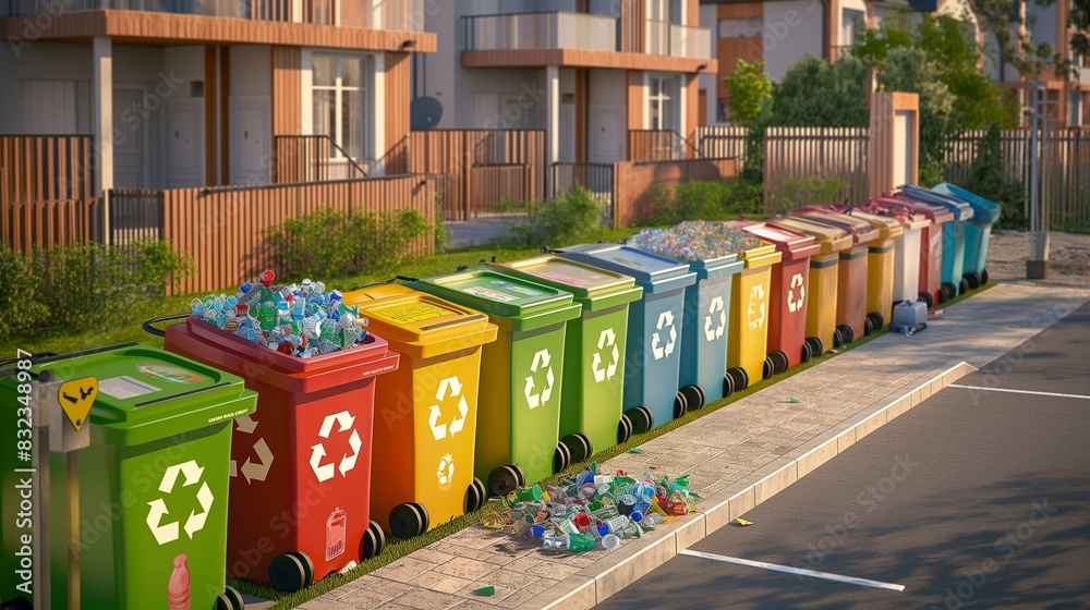 A community-driven recycling initiative where local waste is collected ...