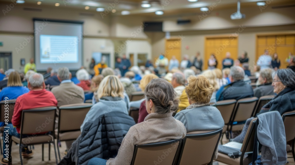 Community engagement thrives as residents gather for an insightful town ...