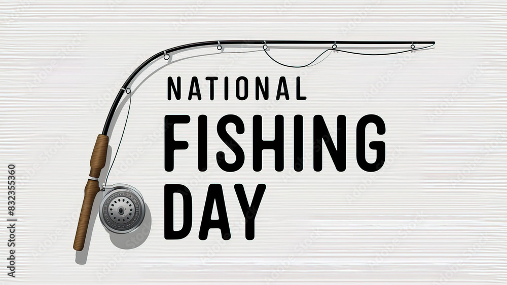 Fishing Day, National Go Fishing Day, National Go Fishing Day poster, post, banner, Fish, card ...