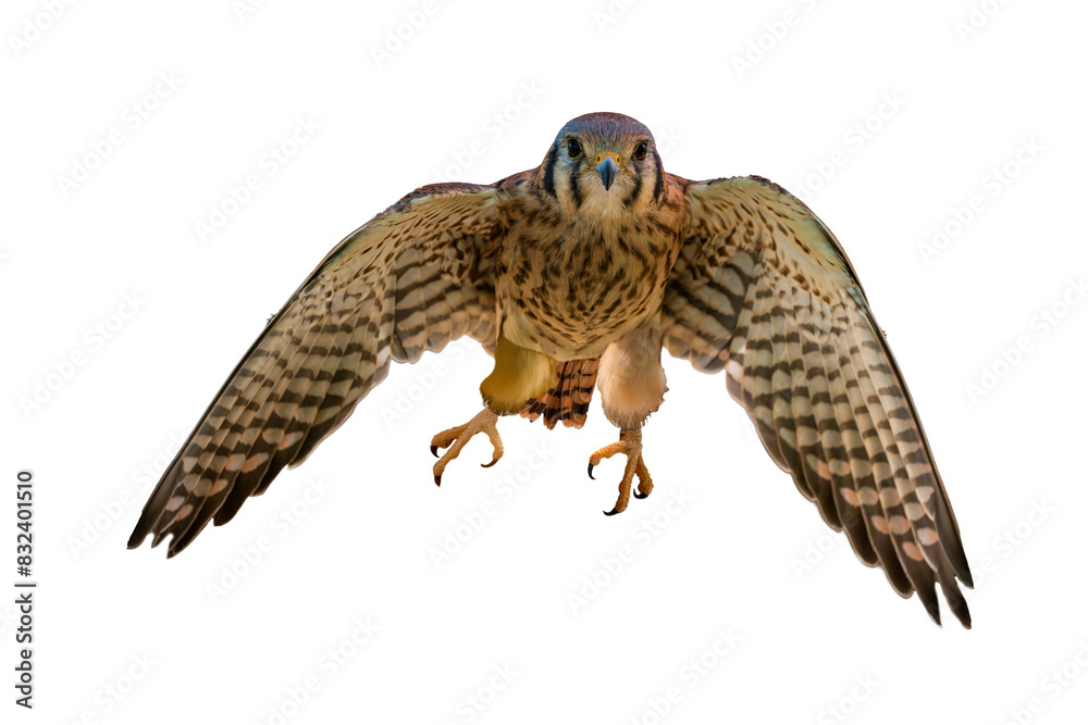 American Kestrel (Falco sparverius) High Resolution Photo, on a ...