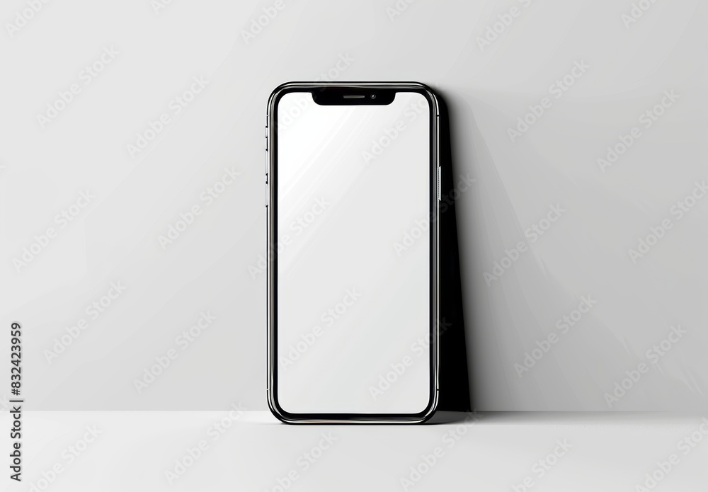 Mockup model for Infographic Global Business Marketing Plan, similar to iPhoneX, isolated ...
