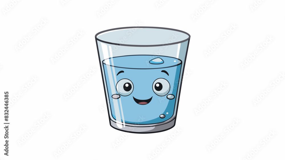 After stirring vigorously the sediment in the glass of water gradually ...