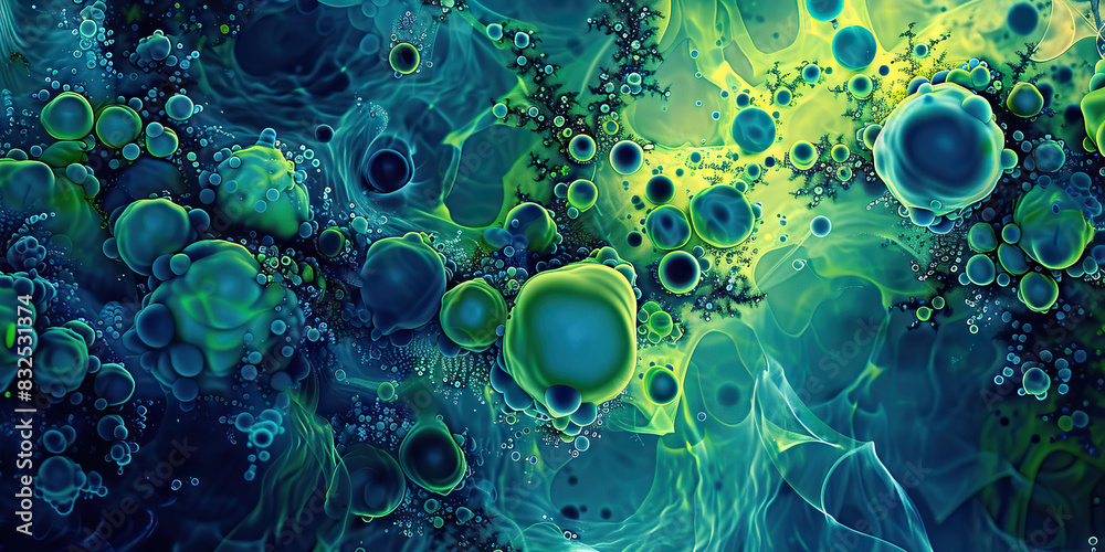 Putrid Puddle Microorganisms: Detailed microscopy of putrid and ...