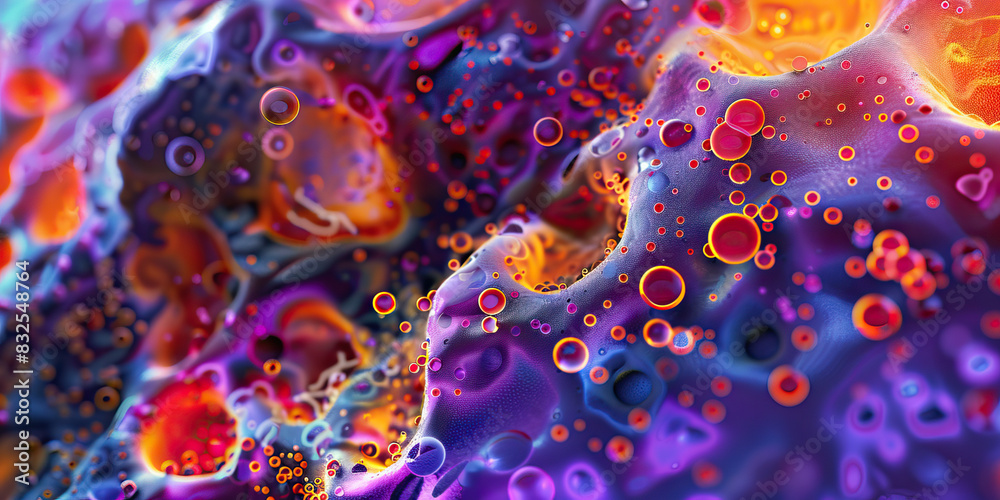 Neurodegenerative Disease Pathology: Close-up microscopy of animal ...