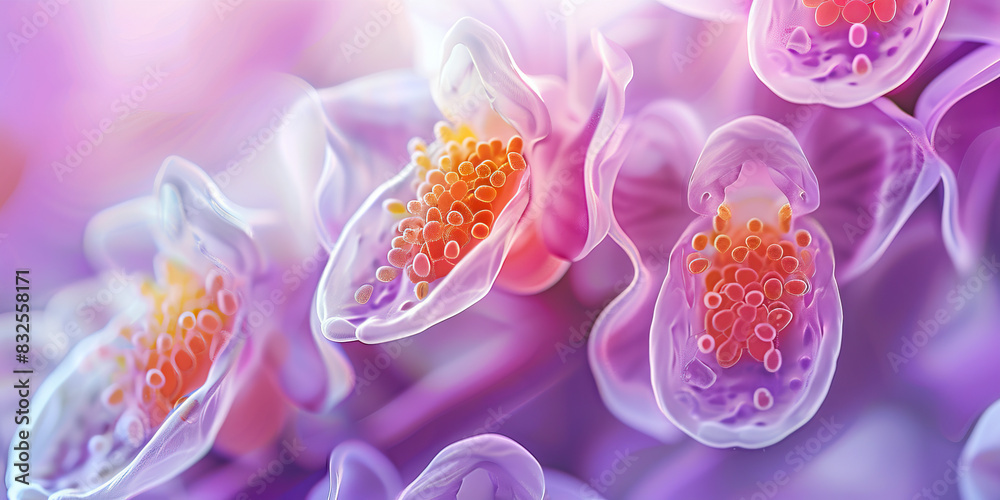 Orchid Pollen Tube Growth: Microscopic exploration of orchid pollen ...
