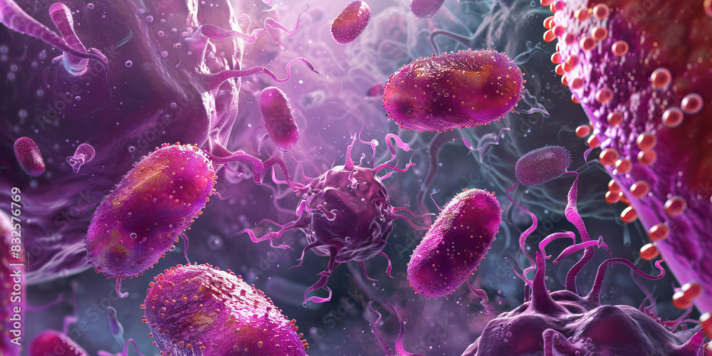 Amethyst Antibiotic Resistance Mechanisms: Microscopic visualization of ...