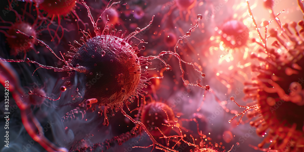 Vermilion Host Immune Response Activation: High-resolution microscopy ...