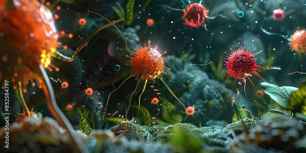 Viral-Bacterial Interactions: Microscopy-based study of bacteriophage interactions with ...