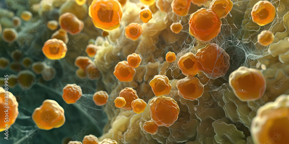 Bacterial Spore Formation: Close-up examination of bacterial spores ...