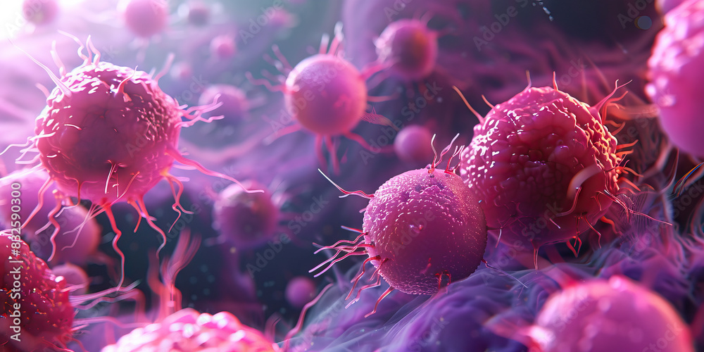 Host Immune Cell Interactions: Microscopic visualization of immune ...