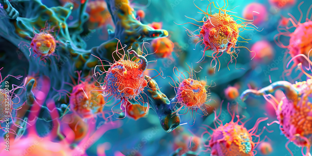 Inflammatory Response in Bacterial Infections: High-resolution view of ...