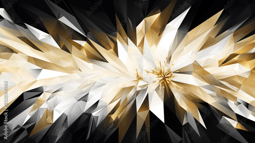 Abstract Image Pattern Background, Jagged, Angular Shapes and a Color ...