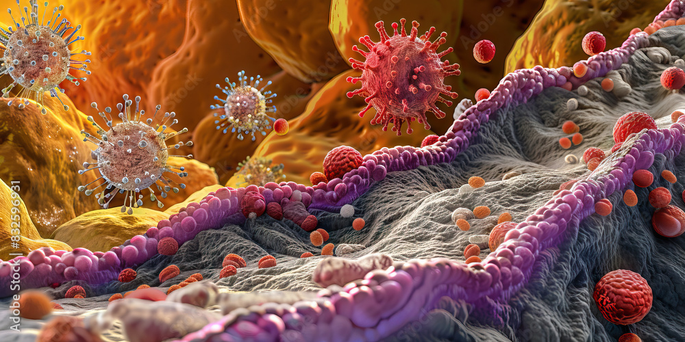 Inflammatory Response in Bacterial Infections: High-resolution view of ...