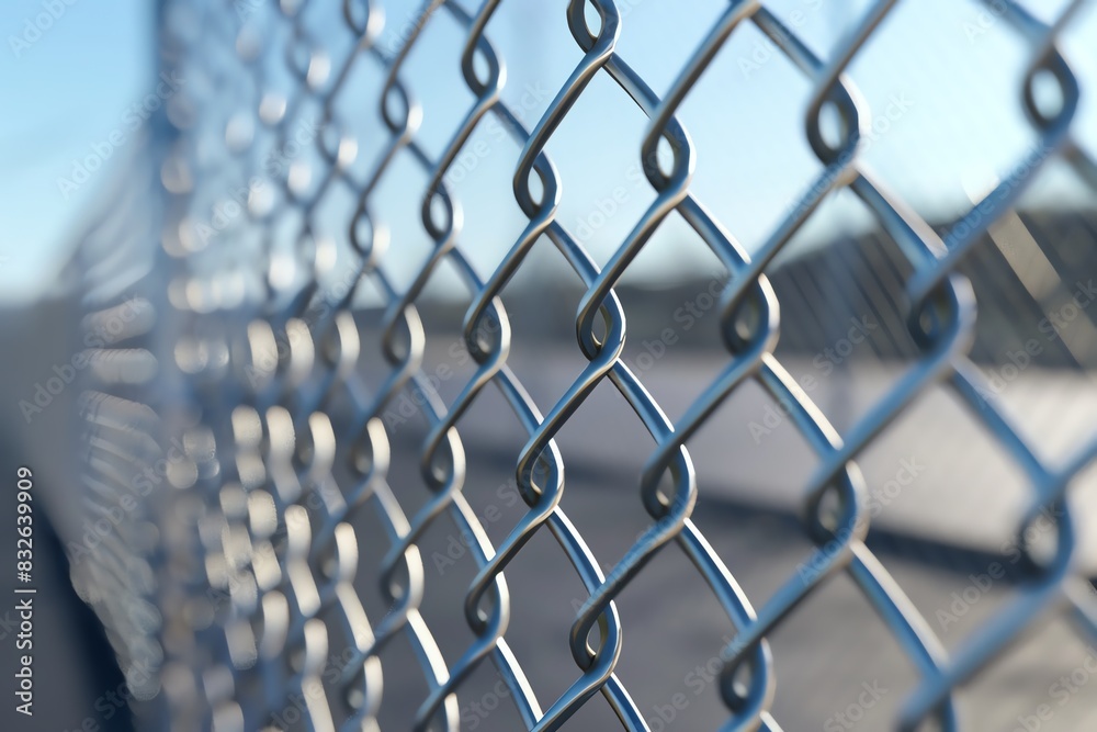 3D render of Chain Link Fence 3d render texture Pbr style Stock ...