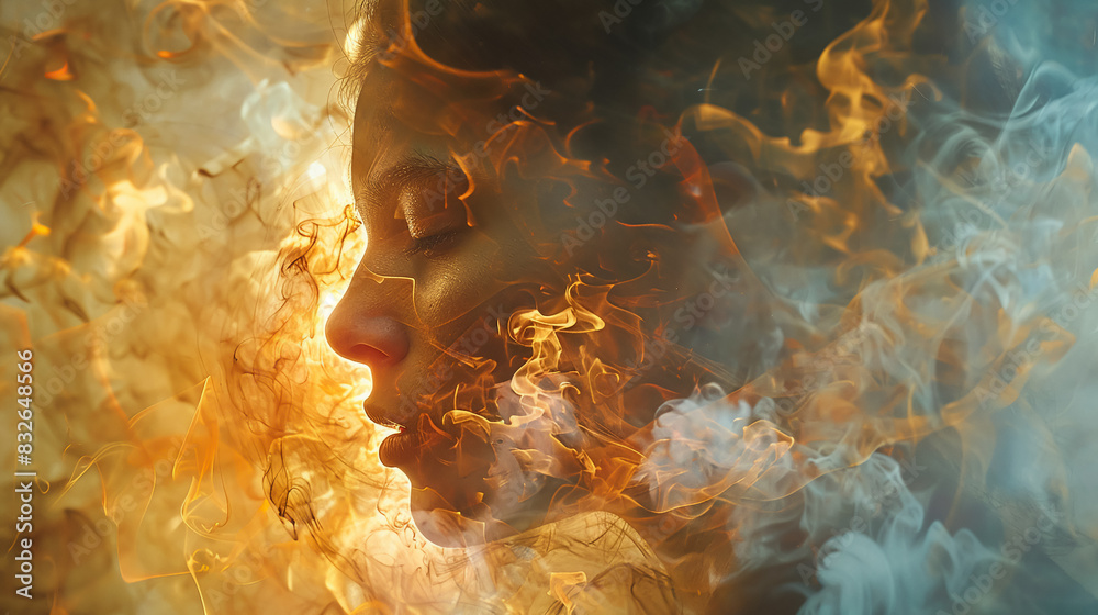 Time Weaver, with threads of fate in hand, weaving intricate patterns ...