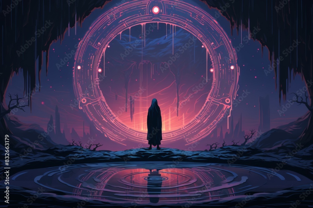 A mysterious and enigmatic oracle, gifted with prophetic visions and a ...