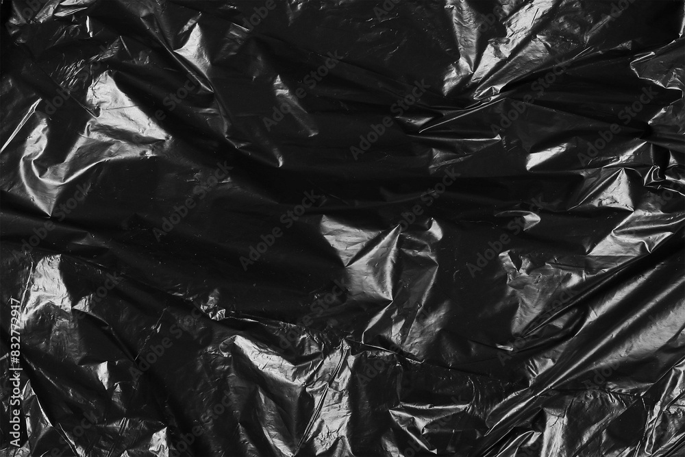 Textura plástica. Primer plano de textura de bolsa plástica Stock ...