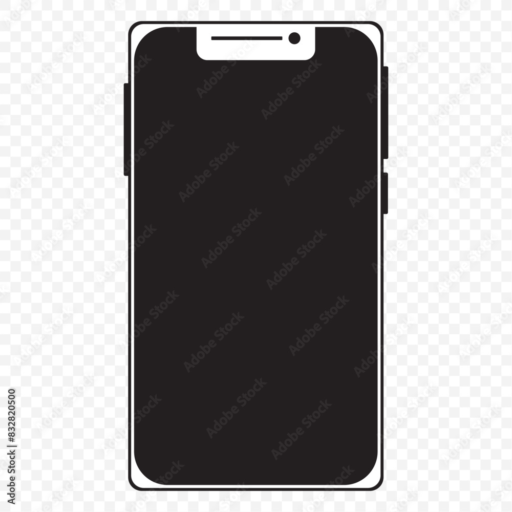 smartphone icon set with reaction, message sign, like. Chat bubble icon ...