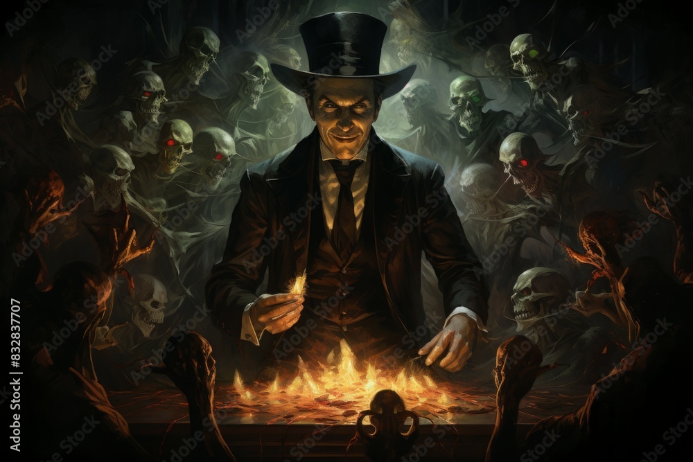 A master of illusion magic, deceiving enemies with vivid phantasms and ...