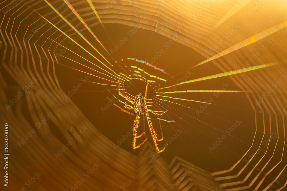 Orb-weaver spiders are members of the spider family Araneidae. They are ...