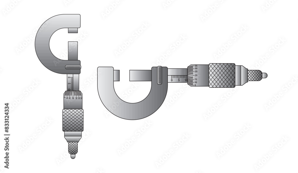 Screw Gauge. Screw Gauge Measuring tool designed for high precision measurements of dimensions ...