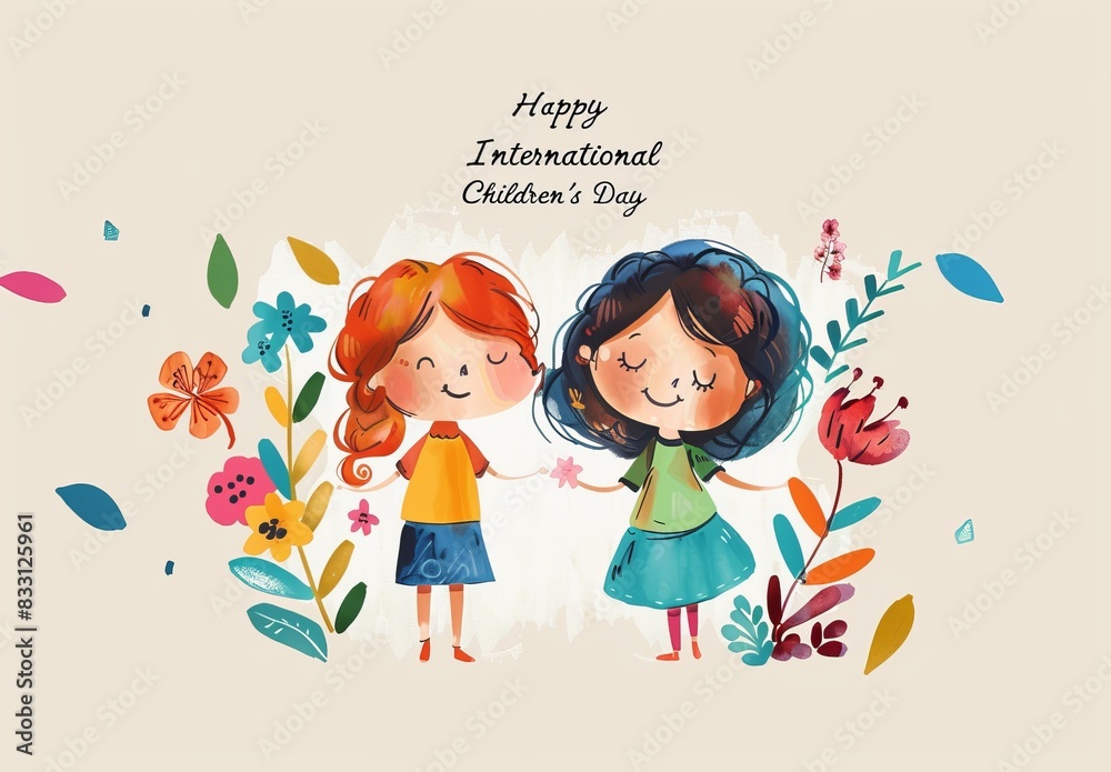 Design vibrant and adorable visuals to celebrate International Children ...