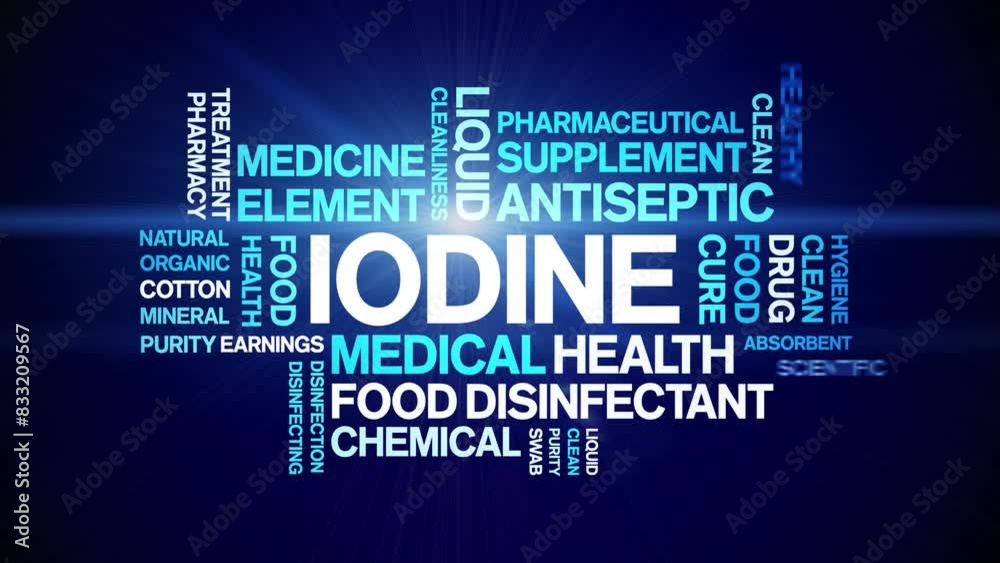iodine animated word cloud;text design animation tag kinetic typography ...