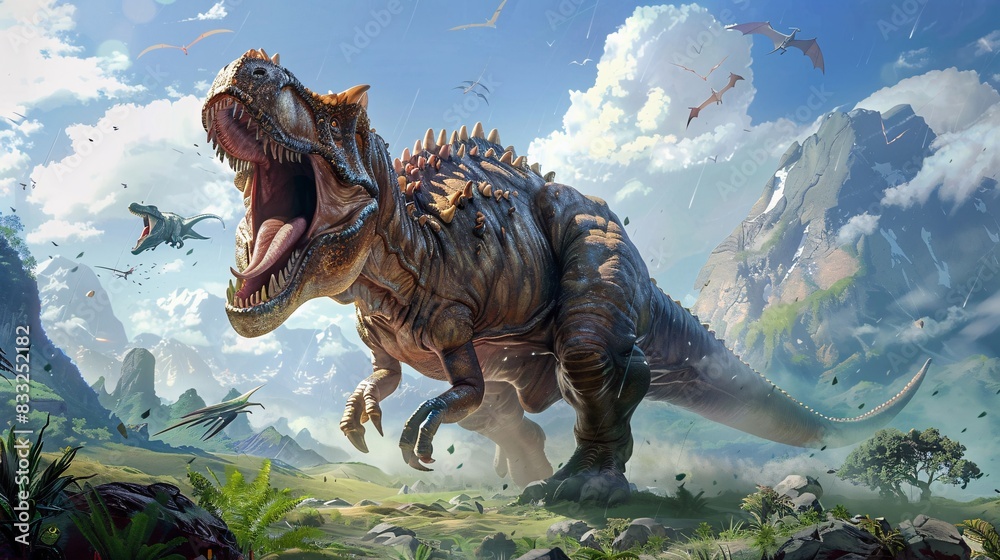 Jurassic Dominion Wars: Lead your tribe to victory in epic MOBA battles ...