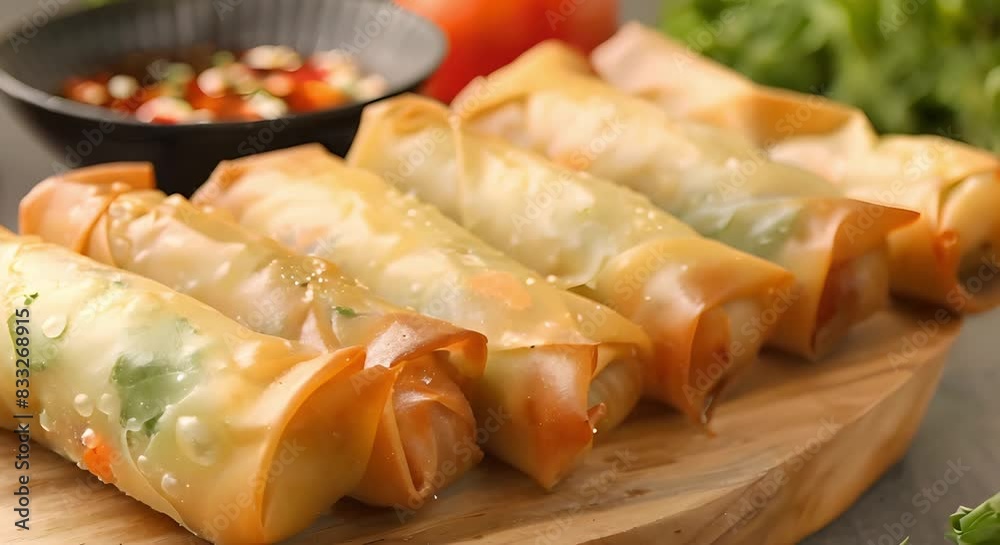 Filipino Small Egg Rolls with Pork and Vegetables: Lumpiang Shanghai ...